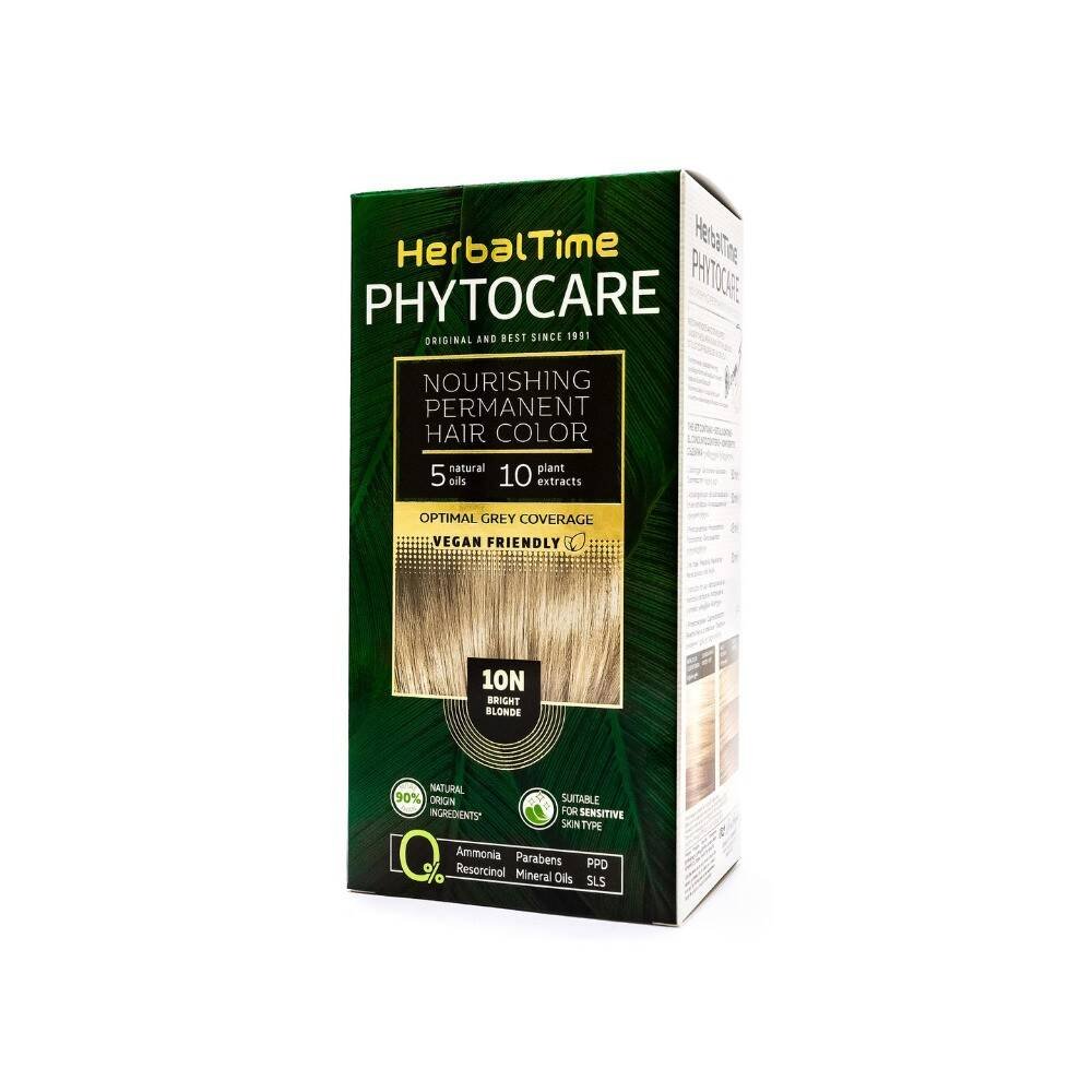 Herbal Time Phytocare Farba do włosów naturalna 10N Bright Blonde ...