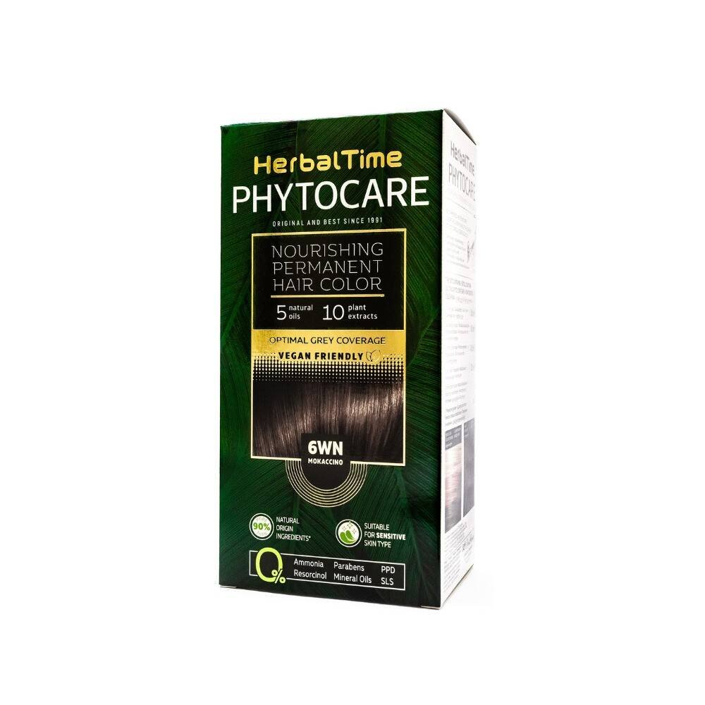 Herbal Time Phytocare Farba do włosów naturalna 6WN Mokaccino | Sklep EMPIK.COM