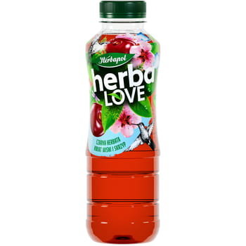 Herbapol Napój HerbaLOVE o Smaku Czarnej Herbaty, Kwiatu Wiśni i ...