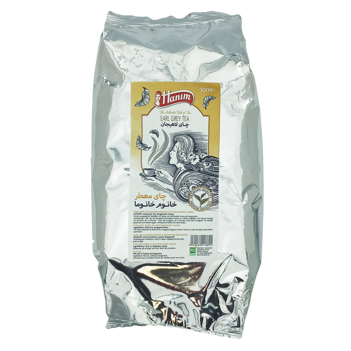 Herbata aromatyczna liściasta Aromatic Earl Grey Tea Khanum Khanuma ...
