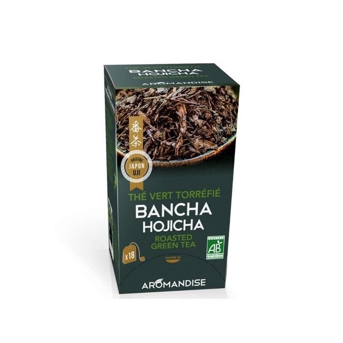 Herbata bio Bancha Hojicha w torebkach - Aromandise - Inna marka ...