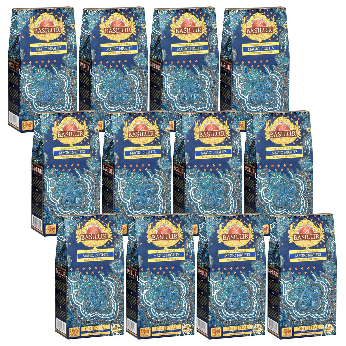 Herbata czarna Basilur Magic Nights 100g x 12 - Basilur | Sklep EMPIK.COM