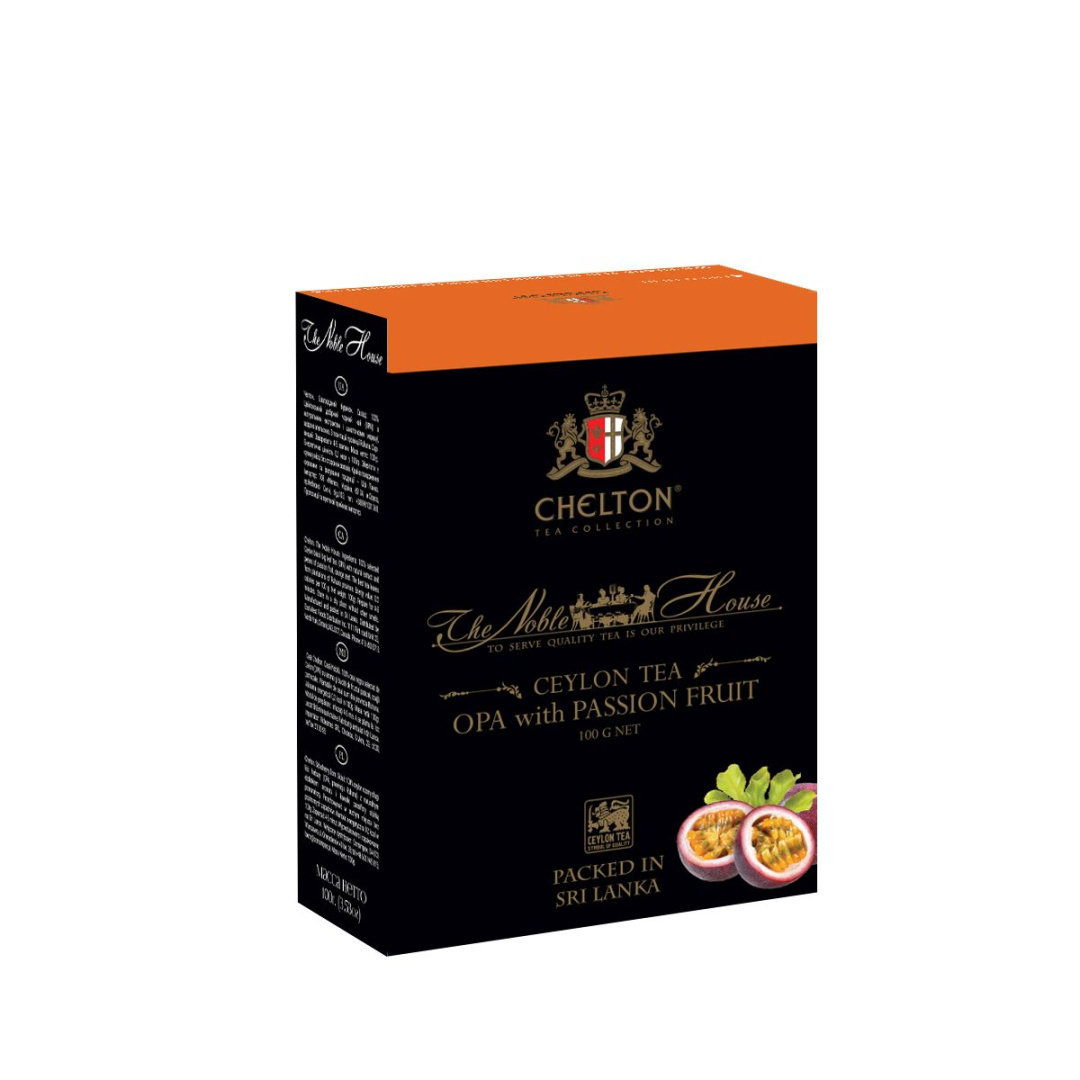 Herbata czarna liściasta 100g Chelton Passion Fruit OPA - CHELTON ...