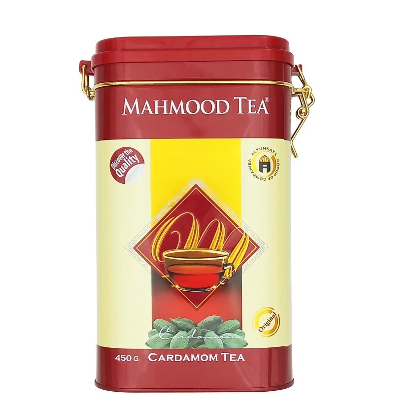 Herbata czarna liściasta z kardamonem w puszce Cardamom Tea Mahmood Tea ...