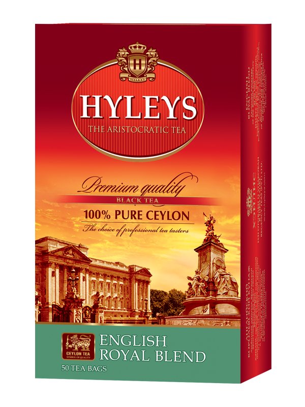 Herbata Hyleys English Royal Blend 50 torebek - Hyleys | Sklep EMPIK.COM