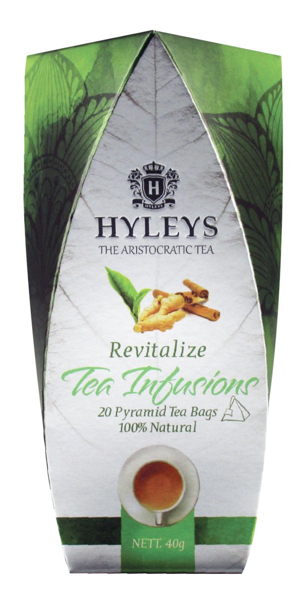 Herbata Hyleys Tea Infusions Revitalize 20 piramidek - Inna marka ...