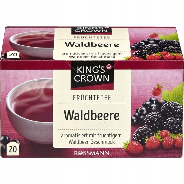 Herbata King's Waldbeere z Niemiec - King's Crown | Sklep EMPIK.COM