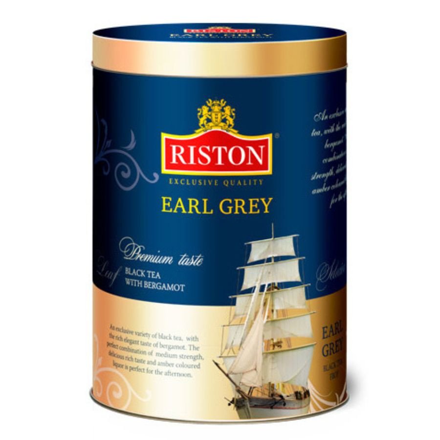 Herbata liściasta Riston earl grey w puszce (100g) - Inna marka | Sklep ...