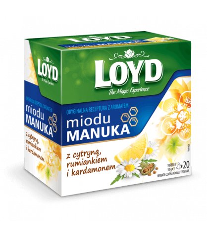 Herbata owocowa Loyd Tea z cytryną i rumiankiem 20 szt. - Loyd Tea ...