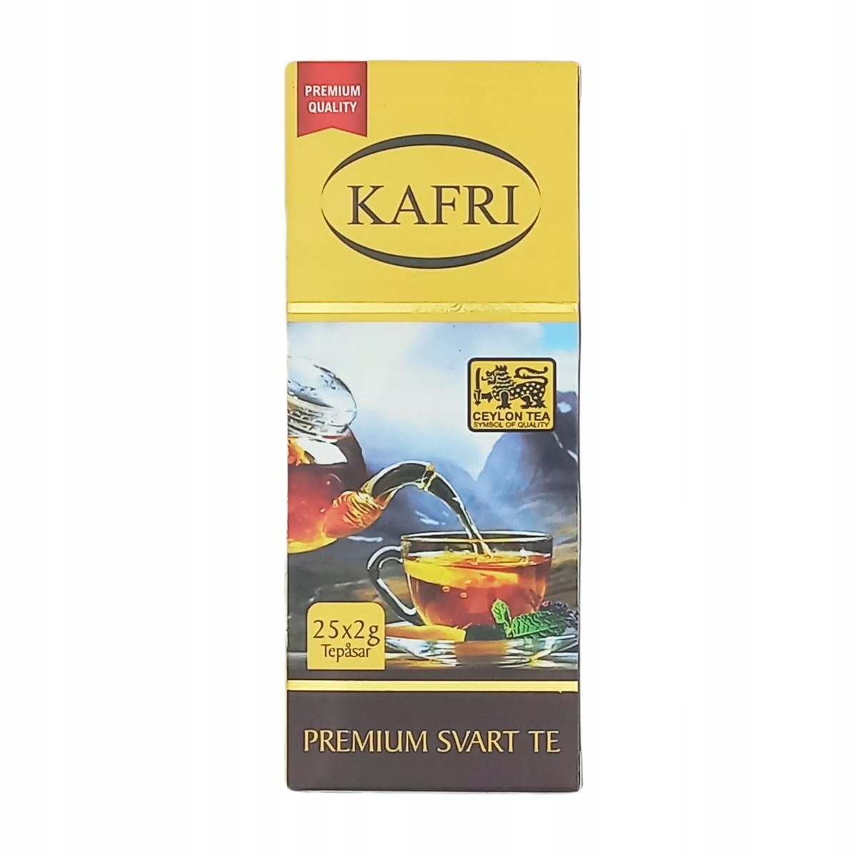 Herbata w torebkach Premium Black Tea Kafri 25 torebek - inna (Inny ...
