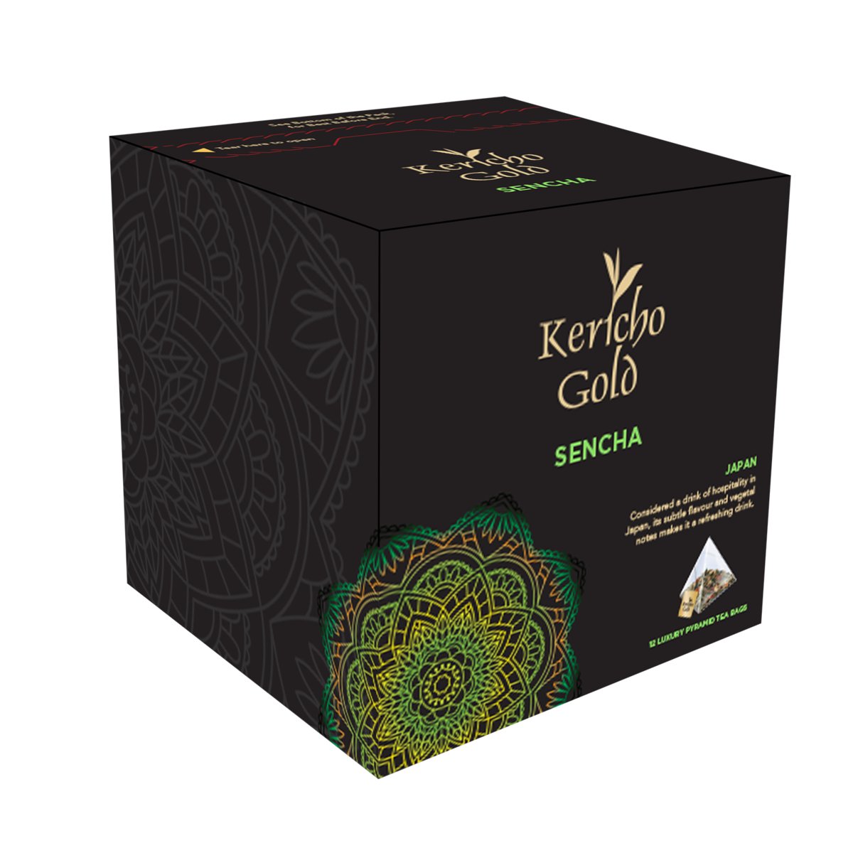 Herbata zielona KERICHO Gold Sencha 12 piramidek - Kericho Gold | Sklep EMPIK.COM