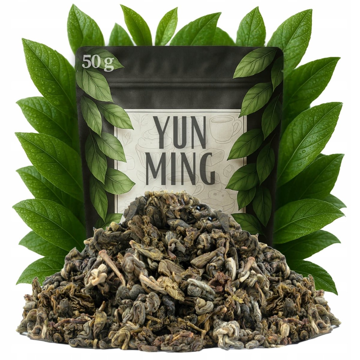 Herbata Zielona Yun Ming Zielony 50 G Liściasta - Łagodna I Świeża W ...