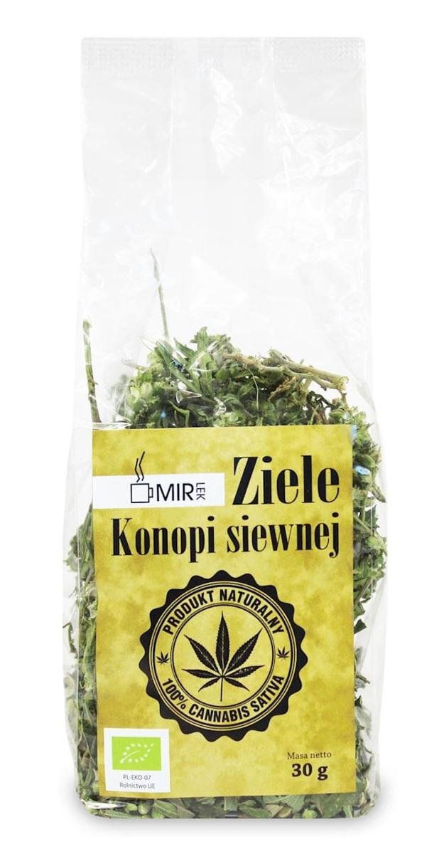 Herbata ziołowa bio MIR-LEK Konopia siewna, 30 g - MIR-LEK | Sklep ...