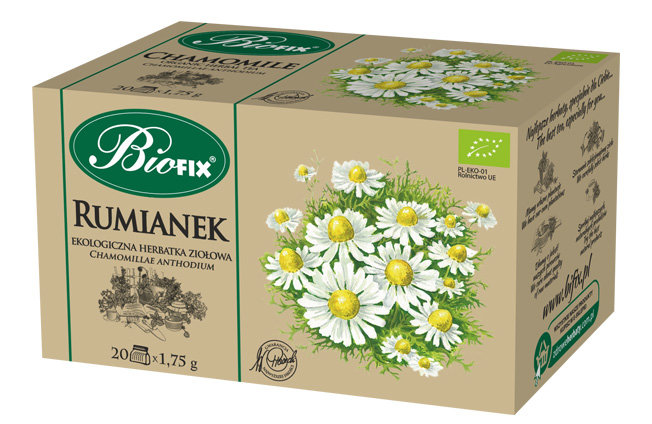 Herbata ziołowa Biofix rumianek 20 szt. - Bifix | Sklep EMPIK.COM