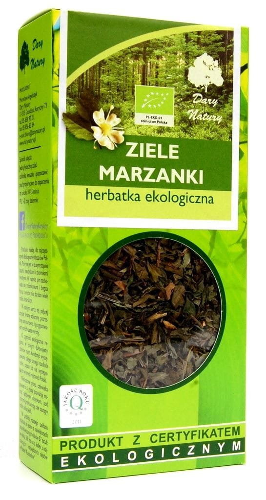 Herbata ziołowa Dary Natury z zielem marzanki 25 g - Dary Natury ...