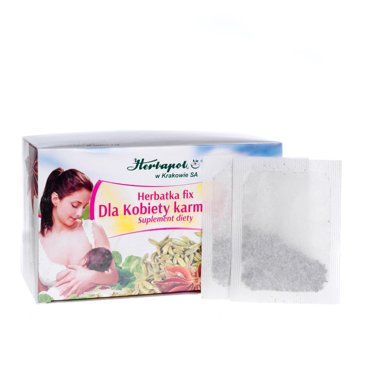 Herbatka Fix, dla kobiety karmiącej, 20 szt. - Herbapol | Sklep EMPIK.COM