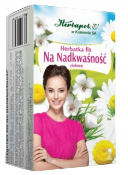 Herbatka fix NA NADKWAŚNOŚĆ HERBAPOL KRAKÓW - Inny producent | Sklep ...