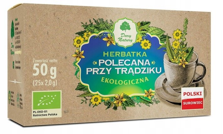 Herbatka Polecana Przy Trądziku EKO ekspresowa Dary Natury - Dary ...
