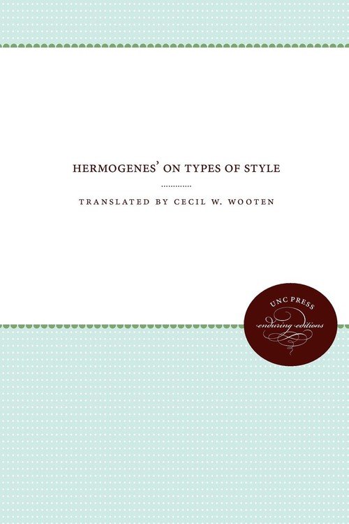 Hermogenes' On Types of Style - Wooten III Cecil W. | Książka w Empik