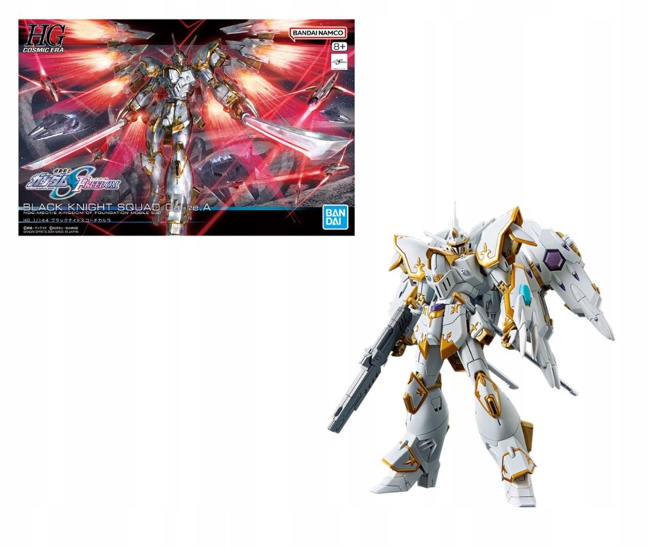 HGCE 1/144 BLACK KNIGHT SQUAD Cal - re. A - BANDAI | Sklep EMPIK.COM
