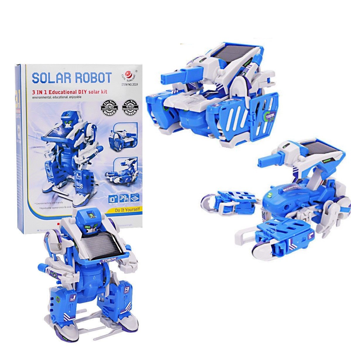 Hh32 Robot Solarny 3W1 Solar Edukacyjna Kreatywny Czołg - zakupytv.net ...