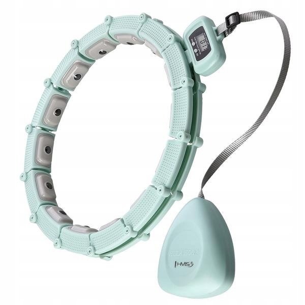 Hhm14 Hula Hop Green Z Magnesami I Obciążnikiem + Licznik Hms - HMS ...