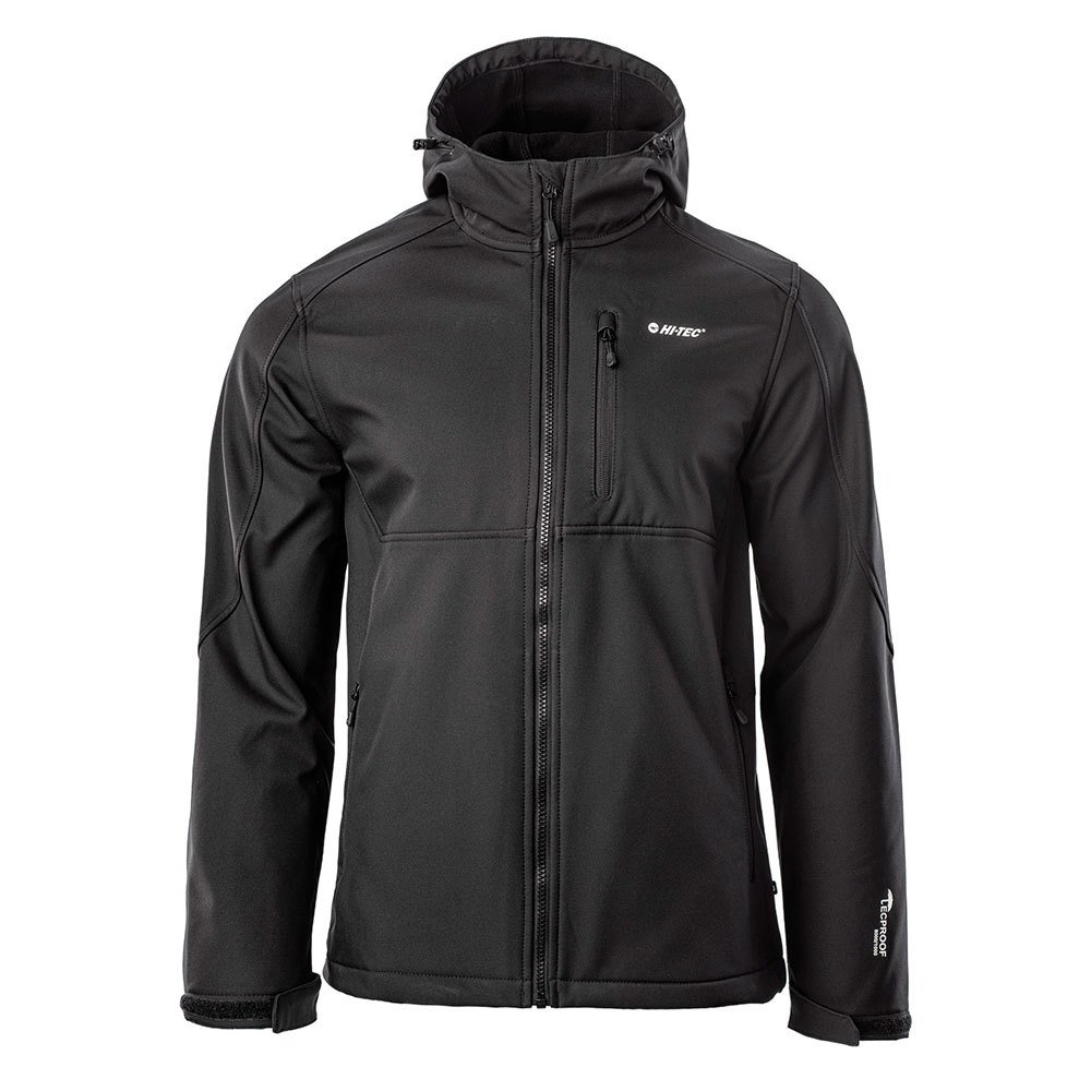 Hi-Tec Męska Kurtka Salmir Soft Shell (XL 8,5-9 / Czarny) - Hi-Tec | Moda Sklep EMPIK.COM