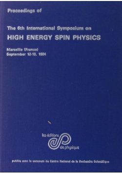 High energy spin physics - Opracowanie zbiorowe | Książka w Empik