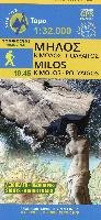 Hiking Map Wanderkarte Milos Kimolos - Polyaigos 1:32 000 - Anavasi ...
