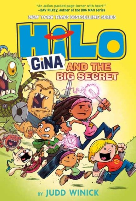 Hilo Book 8. Gina and the Big Secret - Judd Winick | Książka w Empik