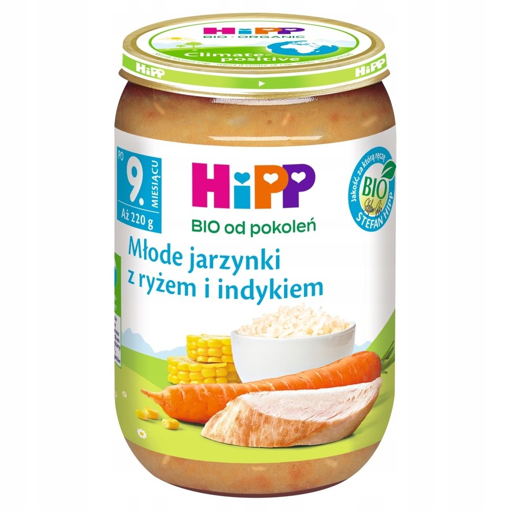 HIPP MŁODE JARZYNKI Z INDYKIEM BIO 220G - Hipp | Sklep EMPIK.COM
