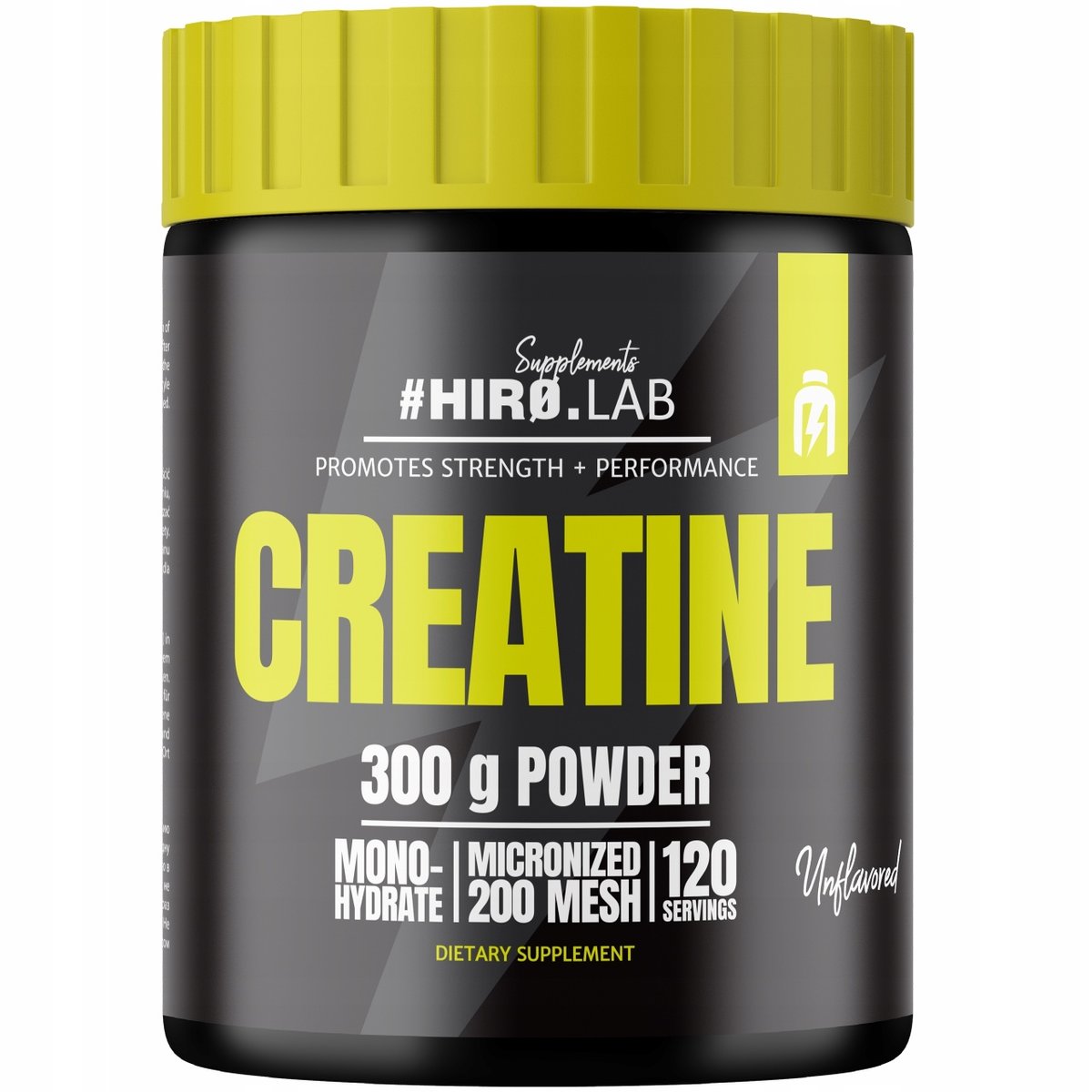 HIRO.LAB Kreatyna CREATINE 300 g naturalna - MASA i SIŁA - Hiro.Lab ...