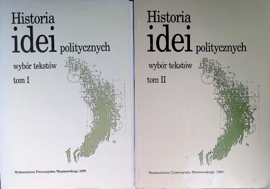 Historia idei politycznych Tom I i II - Filipowicz Stanisław | Książka ...