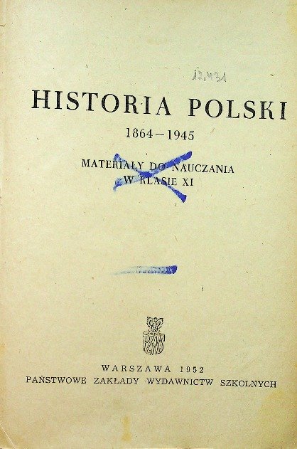 Historia Polski 1864 1945 - W opisie | Książka w Empik