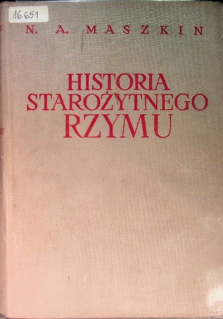 Historia starożytnego Rzymu - W opisie | Książka w Empik