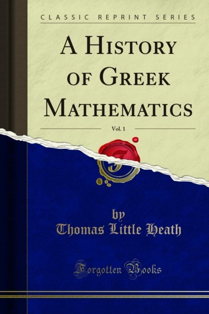 History of Greek Mathematics [DRM] - ebook PDF - Thomas Little Heath ...