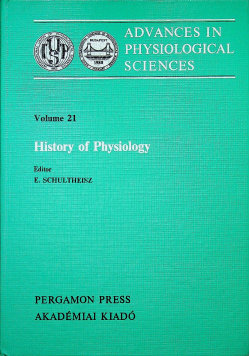 History of Physiology - Pergamon Press | Książka w Empik