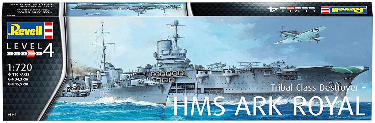 HMS Ark Royal & Tribal Class Destroyer - REVELL 05149 - Revell | Sklep ...