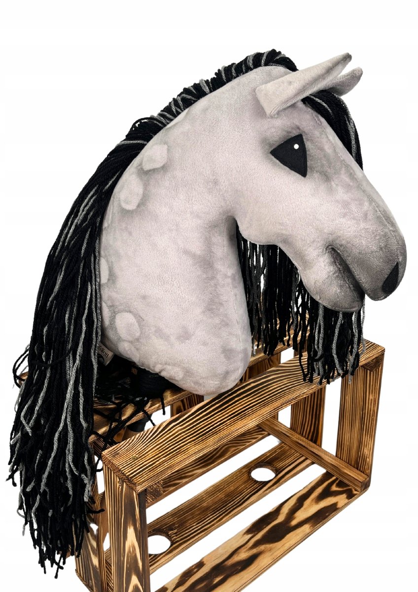 HOBBY HORSE KOŃ NA KIJU – JABŁKOWITY A3 KONIK KHTAria - KHTAria | Sklep ...