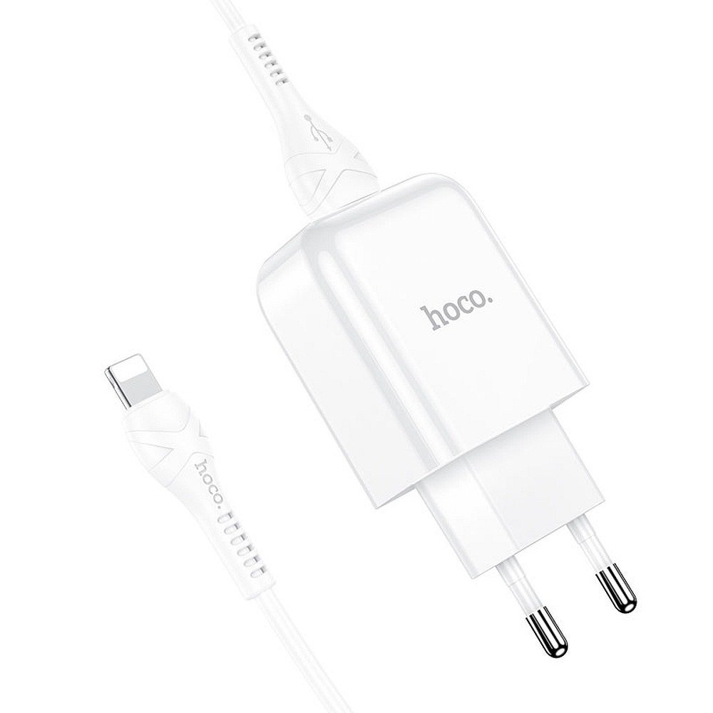 Hoco ładowarka Sieciowa Usb Kabel Do Lightning 8 Pin 2a N2 Vigour
