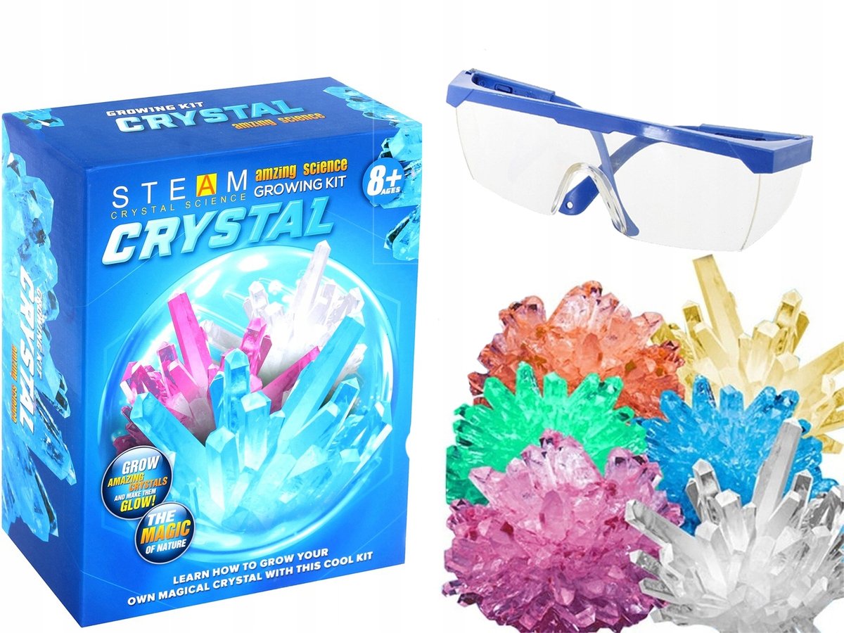 HODOWLA KRYSZTAŁÓW Zestaw Edukacyjny Kryształy - BIGTOYS | Sklep EMPIK.COM