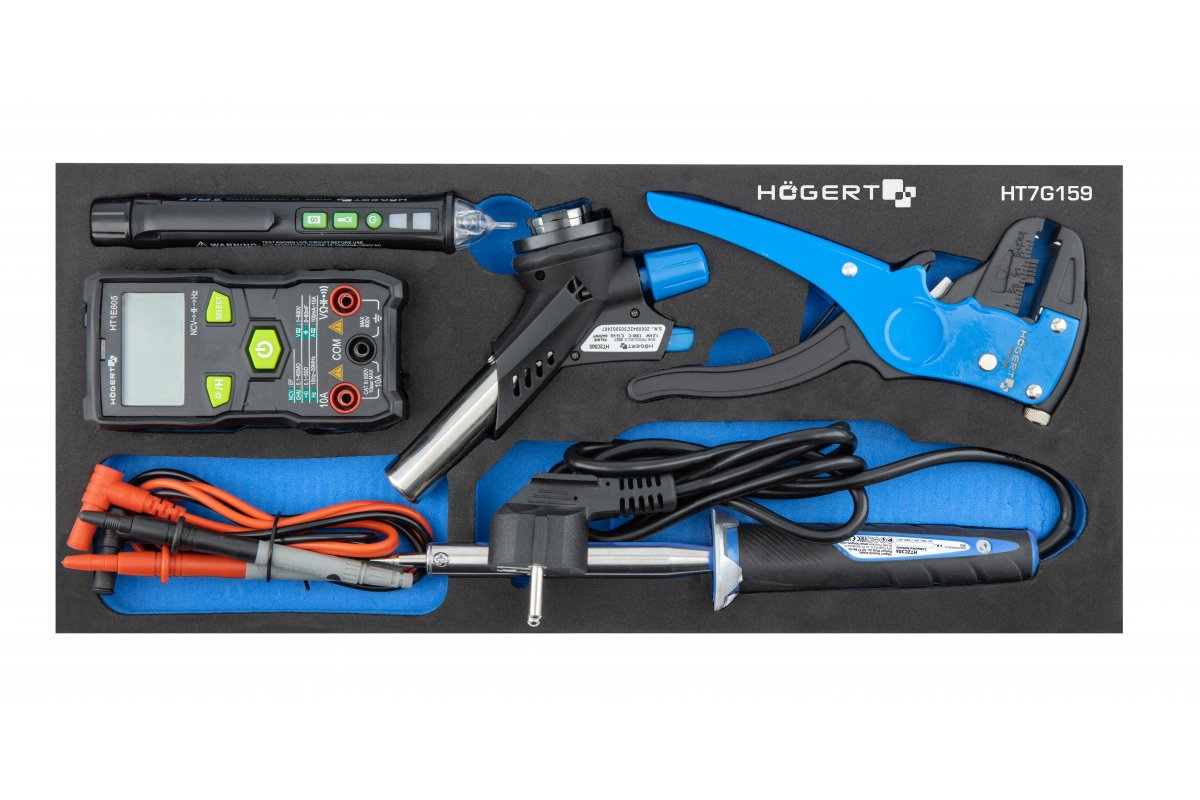 HOEGERT Wkład Szafki Narzędziowej Dla Elektryków - Hoegert Technik ...