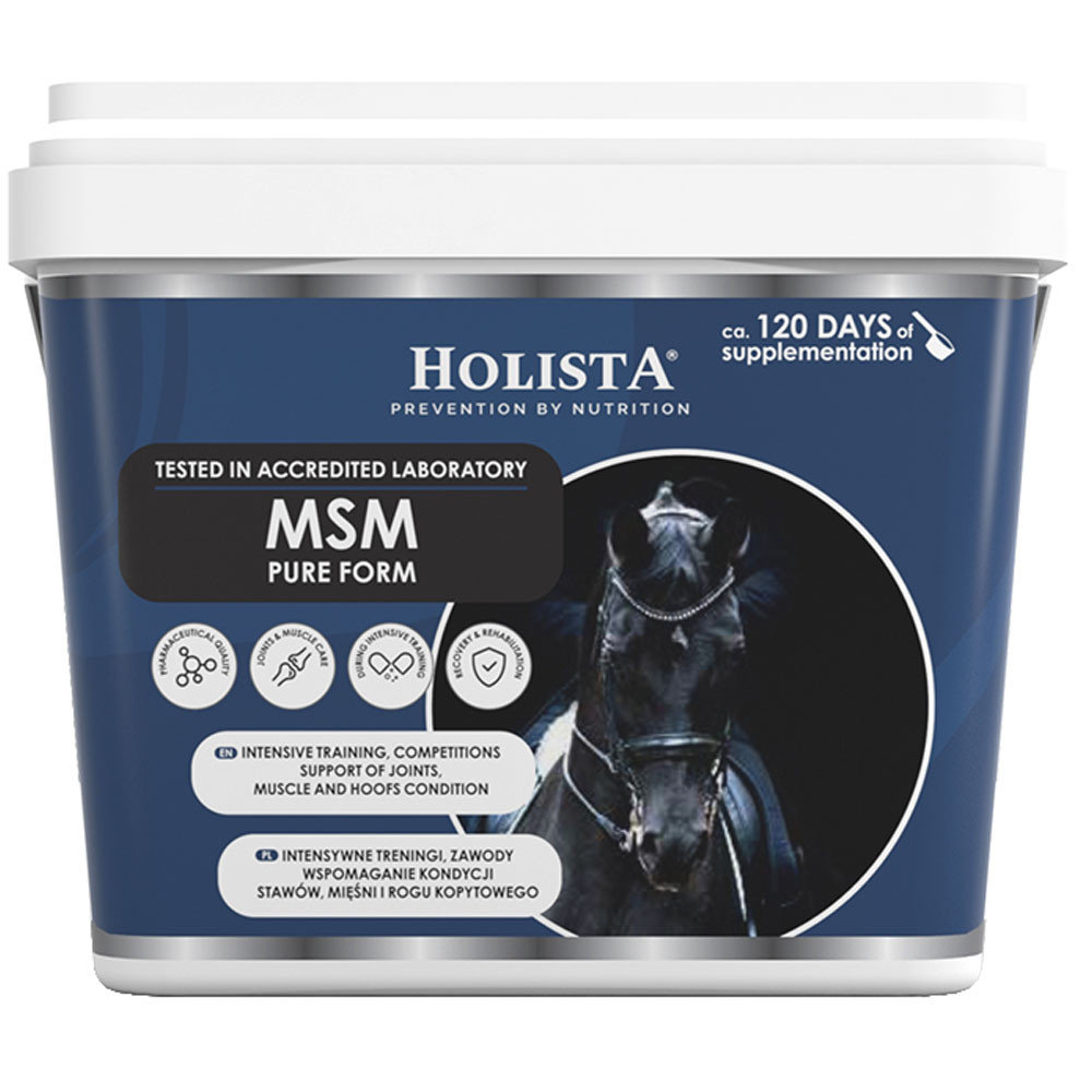 HolistaEquine MSM Pure Form 900g DLA KONIA - Holista | Sklep EMPIK.COM