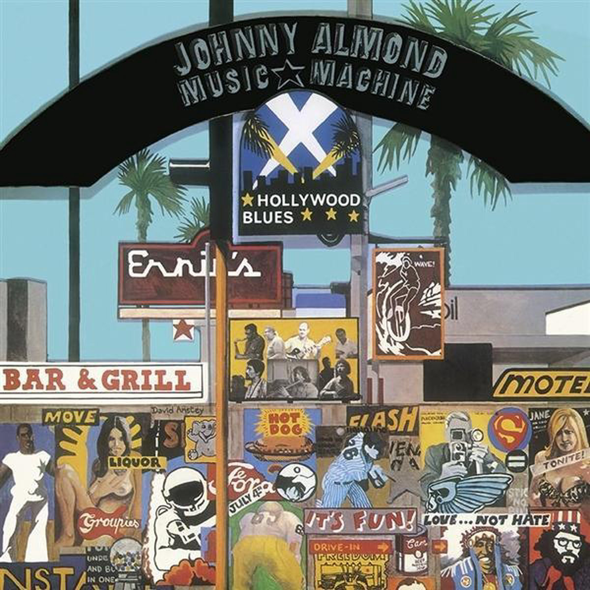 Hollywood Blues (Limited Edition), płyta winylowa - Johnny Almond Music ...