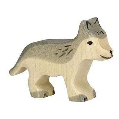 HOLZTIGER - 80110 - FIGURKA - WILK, MAŁY - HOLZTIGER | Sklep EMPIK.COM