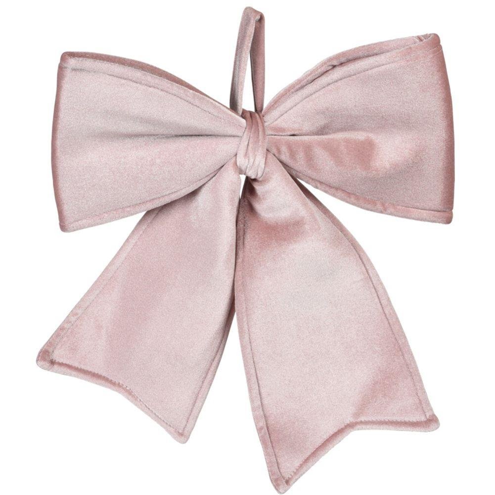 Home Styling Collection Kokarda Dekoracyjna Ozdobna Różowa Welurowa Na ...