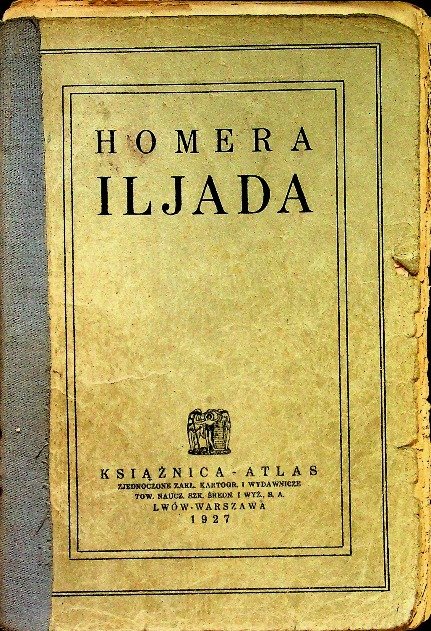 Homera Iljada 1927 r - W opisie | Książka w Empik