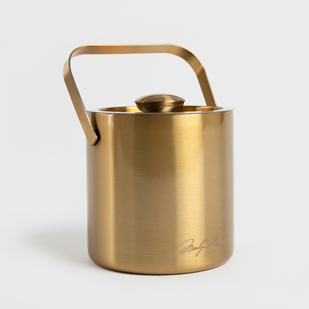 Homla Monroe Carnival Wiaderko Na Lód Złote Z Przykrywką 18X15 Cm ...