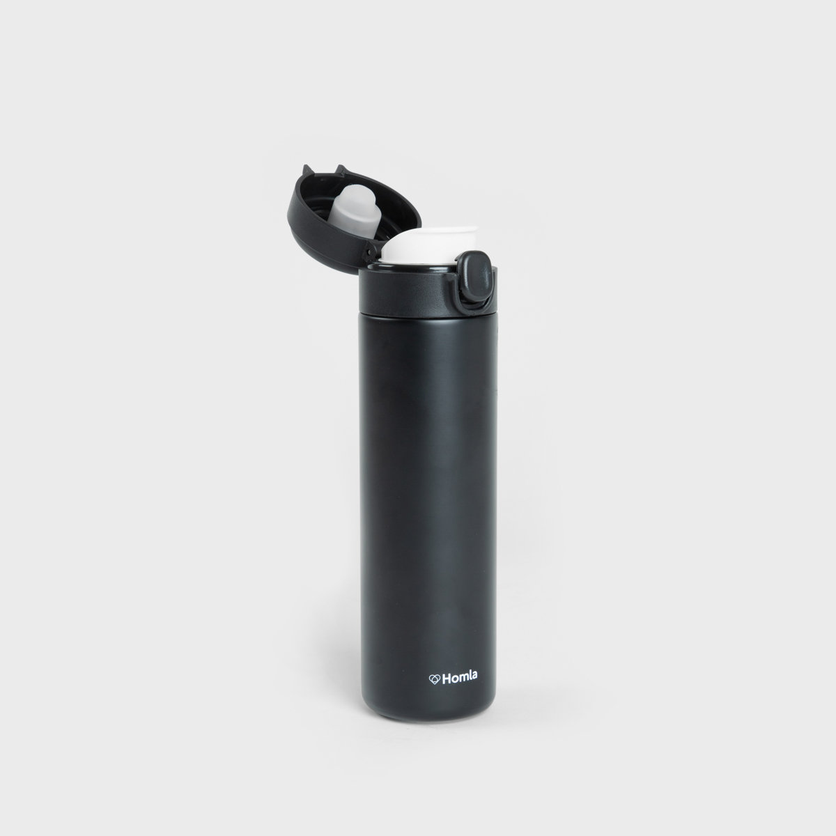 HOMLA POPPIE Termos czarny 480 ml - Homla | Sklep EMPIK.COM