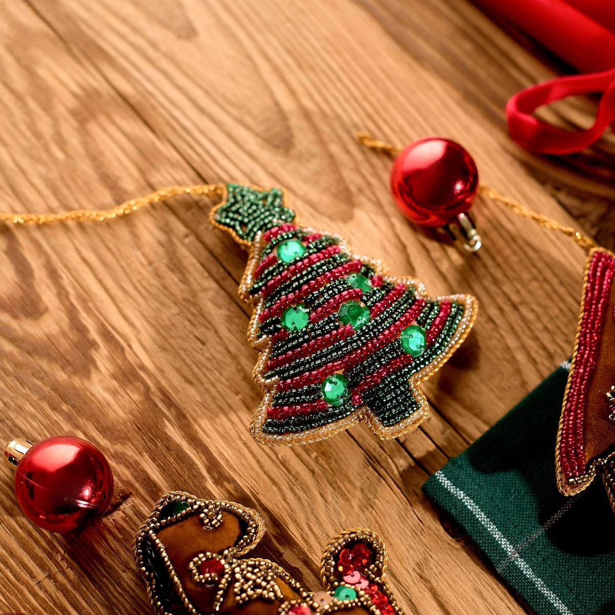 HOMLA PREMIO Zawieszka choinka zielona 10 cm - Homla | Sklep EMPIK.COM